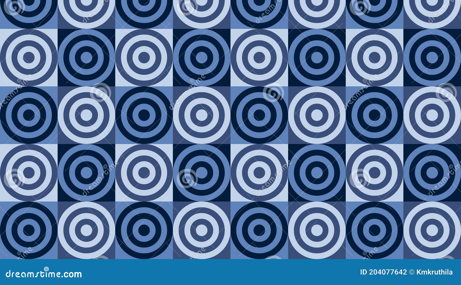 Dark Blue Concentric Circles Pattern Background Image Stock ...