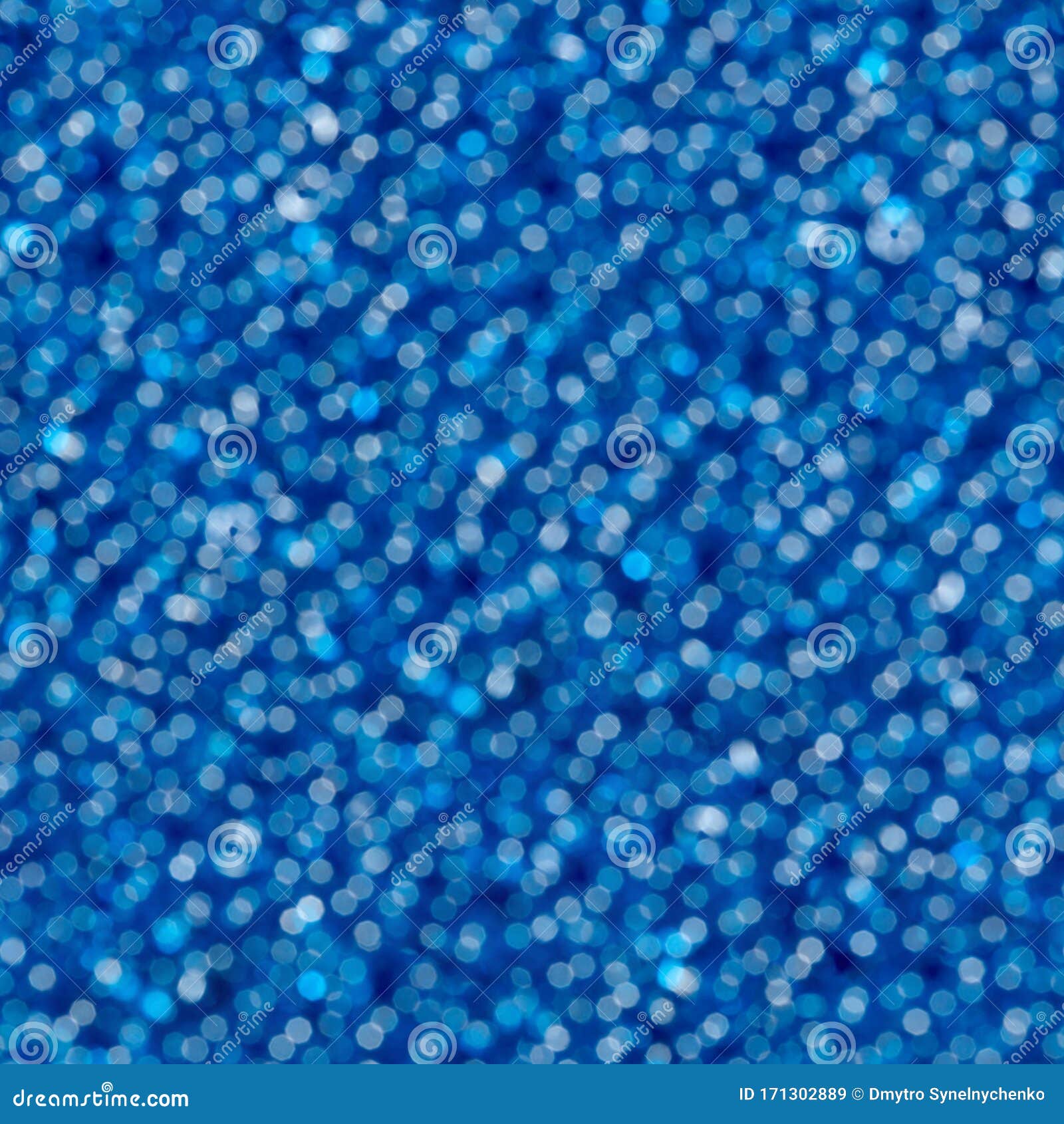 Dark Blue Defocused Lights. Seamless Texture. Tile Ready. Stock Image ...