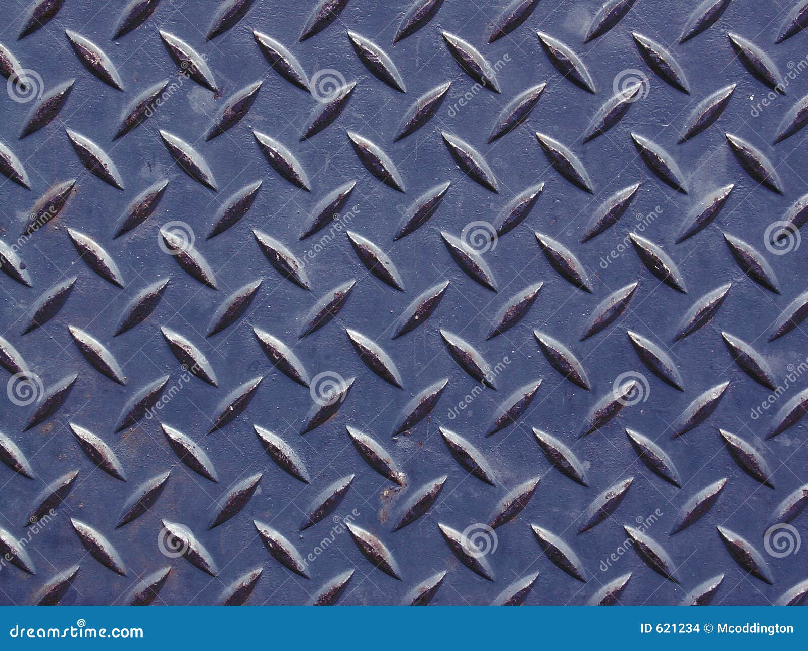 Dark Blue Diamond Plate stock photo. Image of work, blue - 621234