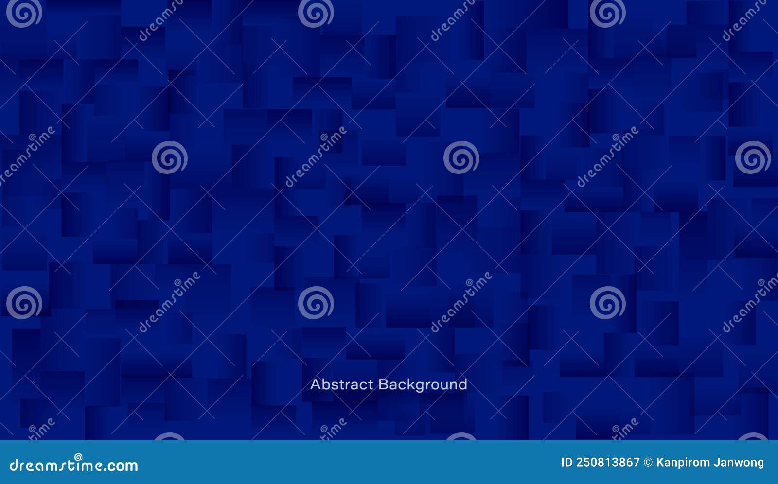 Dark Blue Geometric Shape Pattern Background. Stock Vector ...