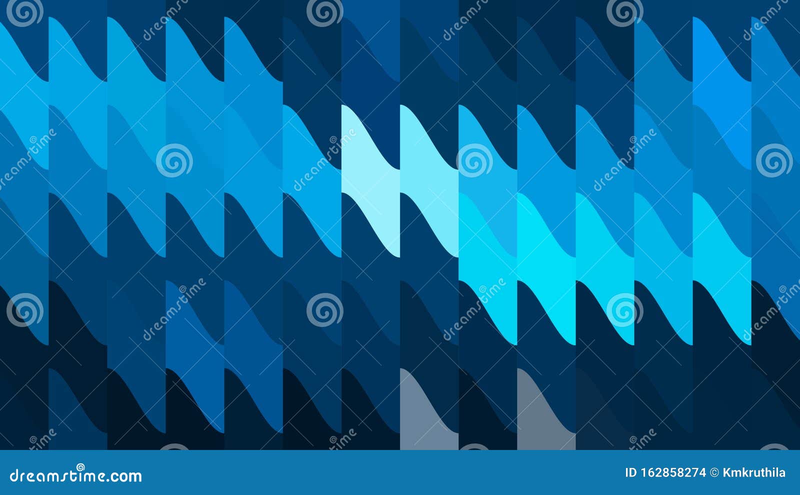 Dark Blue Geometric Shapes Background Graphic Stock Vector ...