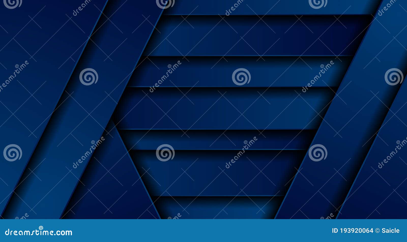 Dark Blue Geometric Stripes Abstract Corporate Background Stock Vector ...