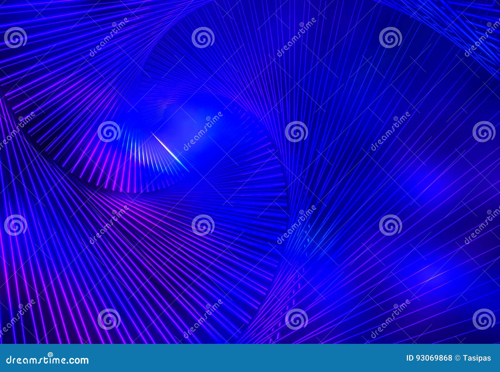 Dark Blue Glowing Spiral Background Stock Vector - Illustration of ...