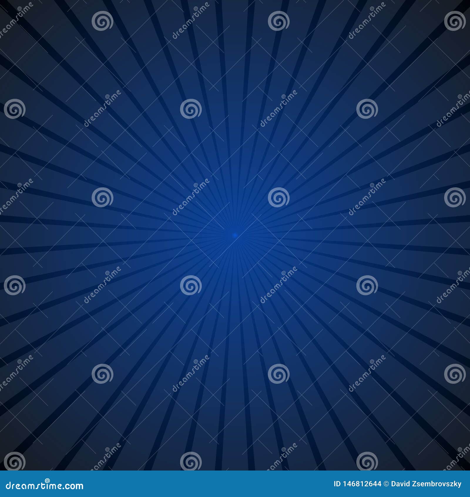 Dark Blue Gradient Abstract Star Burst Background Stock Vector ...