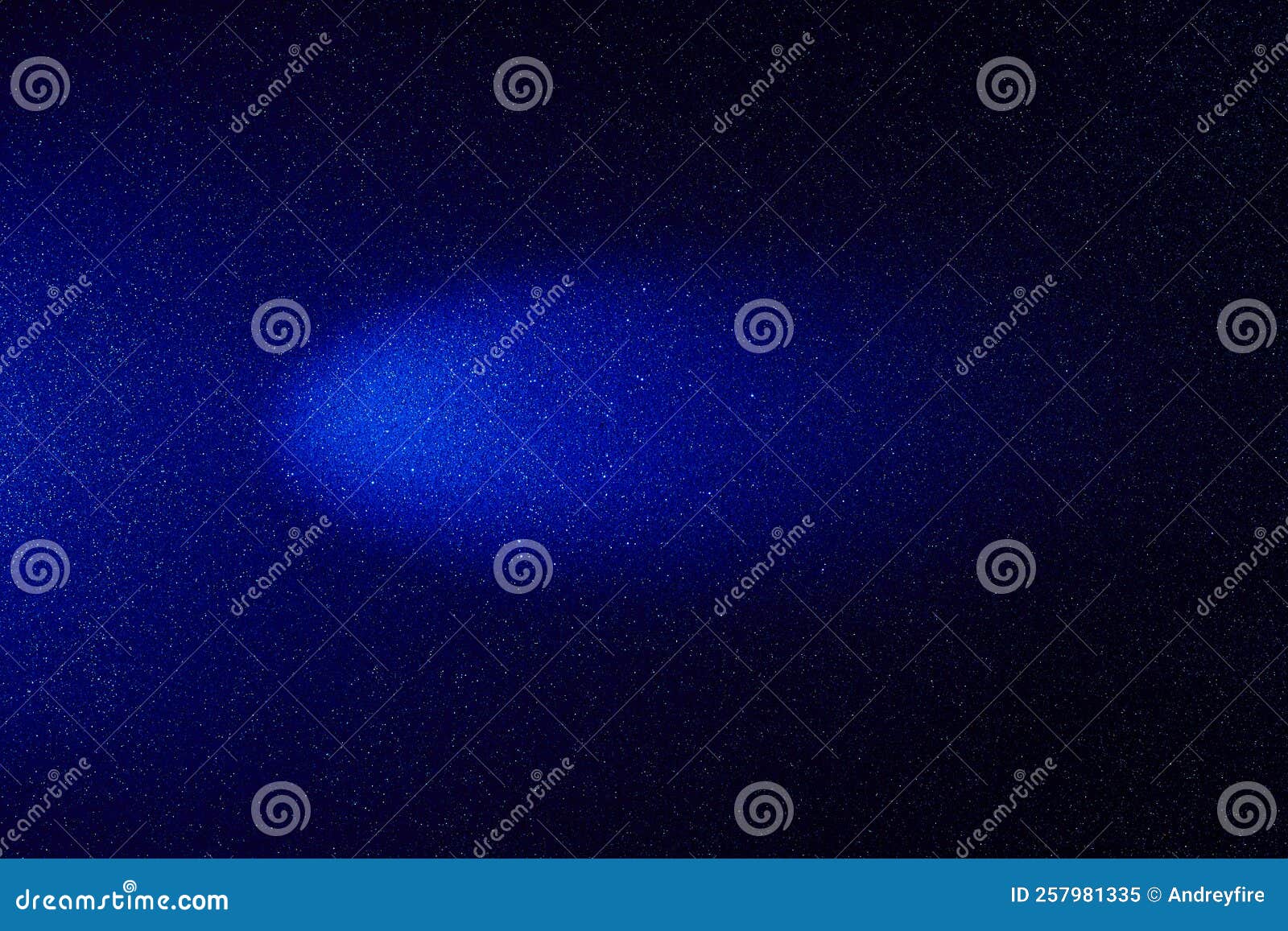 On a Dark Blue Gradient Background, a Blue Cloud of Light Stock Image ...