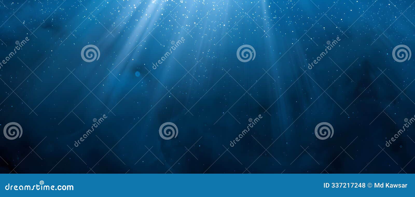 Dark Blue Gradient Background with Light Rays Stock Illustration ...