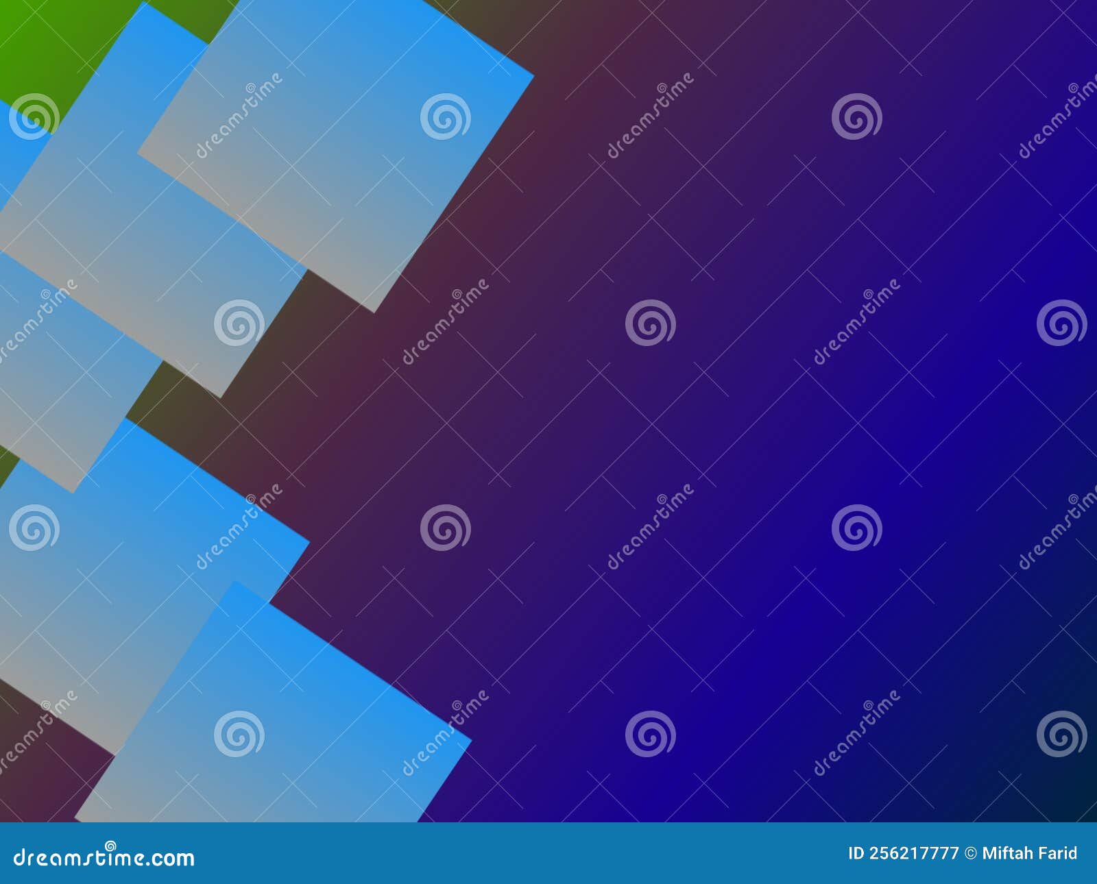 Dark Blue Gradient Background with Gradient Square Shape Around the ...