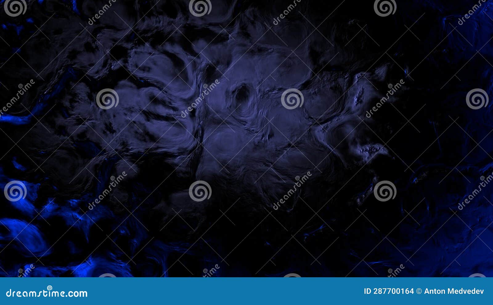 Dark Blue Gradient Strange Lines Texture - Abstract 3D Illustration ...