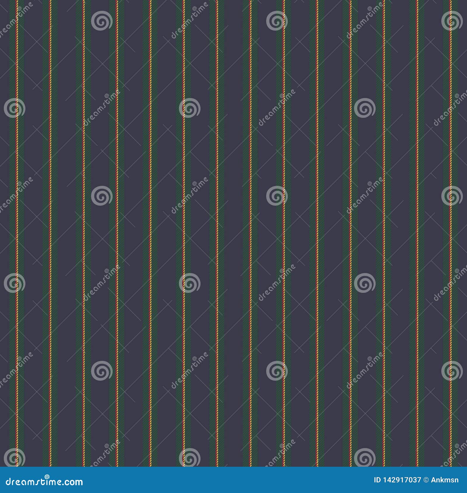 Dark Blue with Green Lines Seamless Pattern Stock Vector - Illustration ...