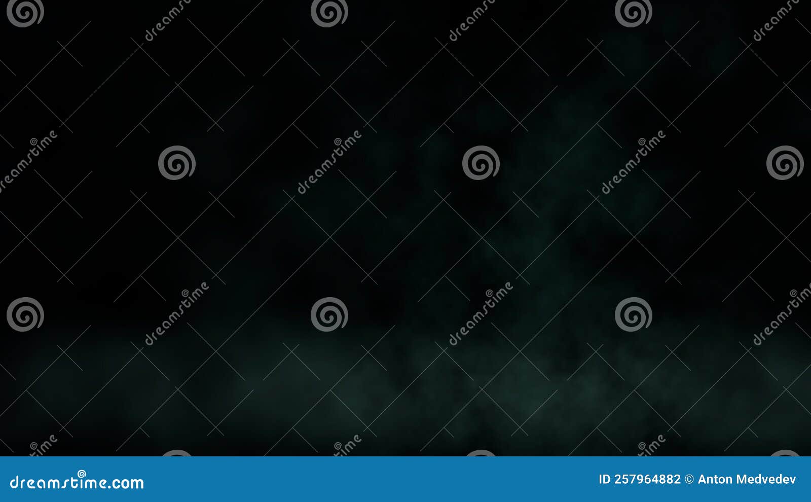 Dark Blue - Green Scene Bg with Smoke - Abstract 3D Rendering Stock ...