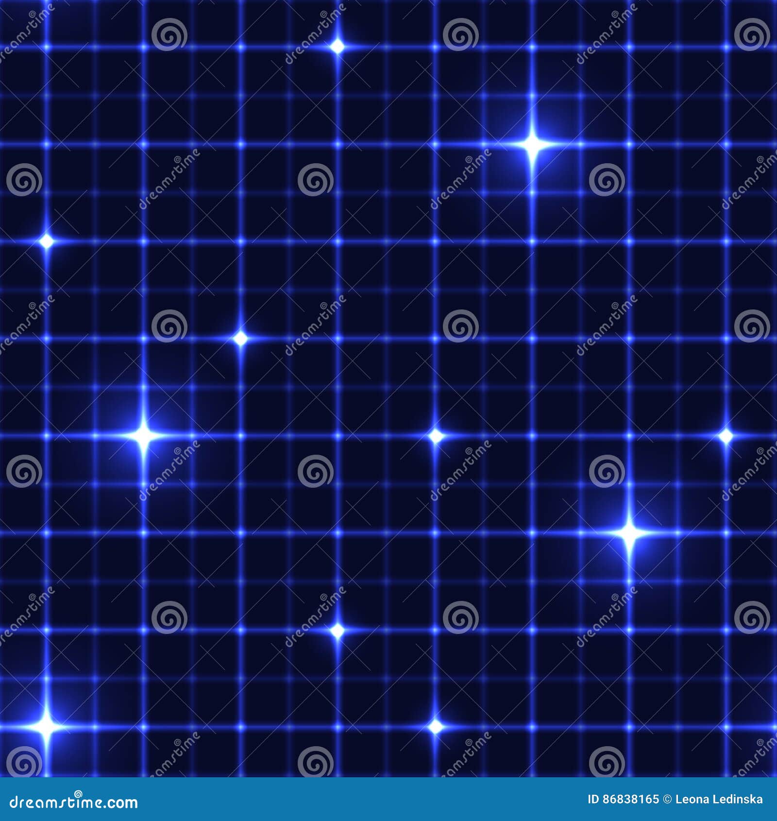 Dark Blue Grid Background
