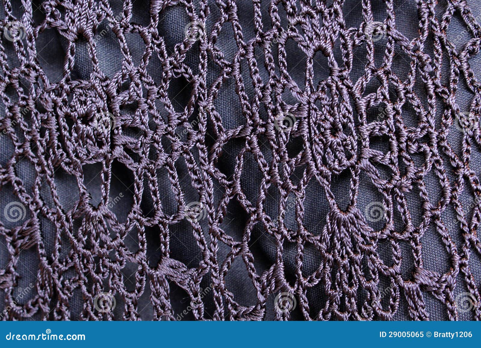 Dark Blue Hand-crochet Background Stock Image - Image of handiwork ...