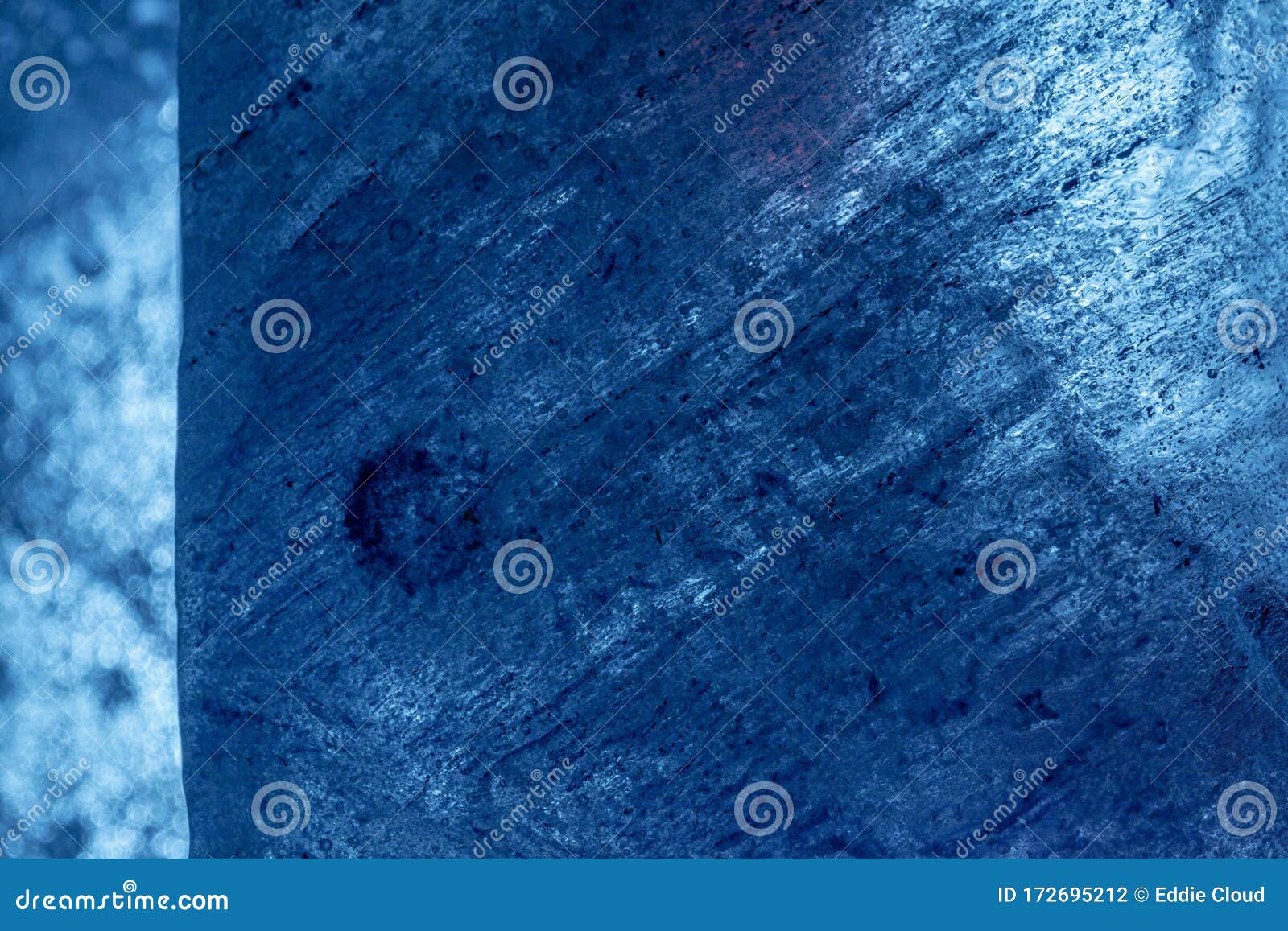 Dark Blue Ice Block Surface Texture Stock Photo - Image of creativity ...