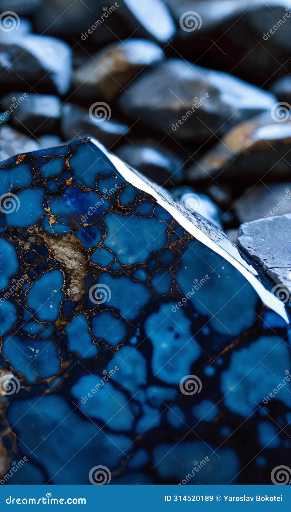 Dark Blue Jasper Stone Wall Texture Brick Stock Illustration ...