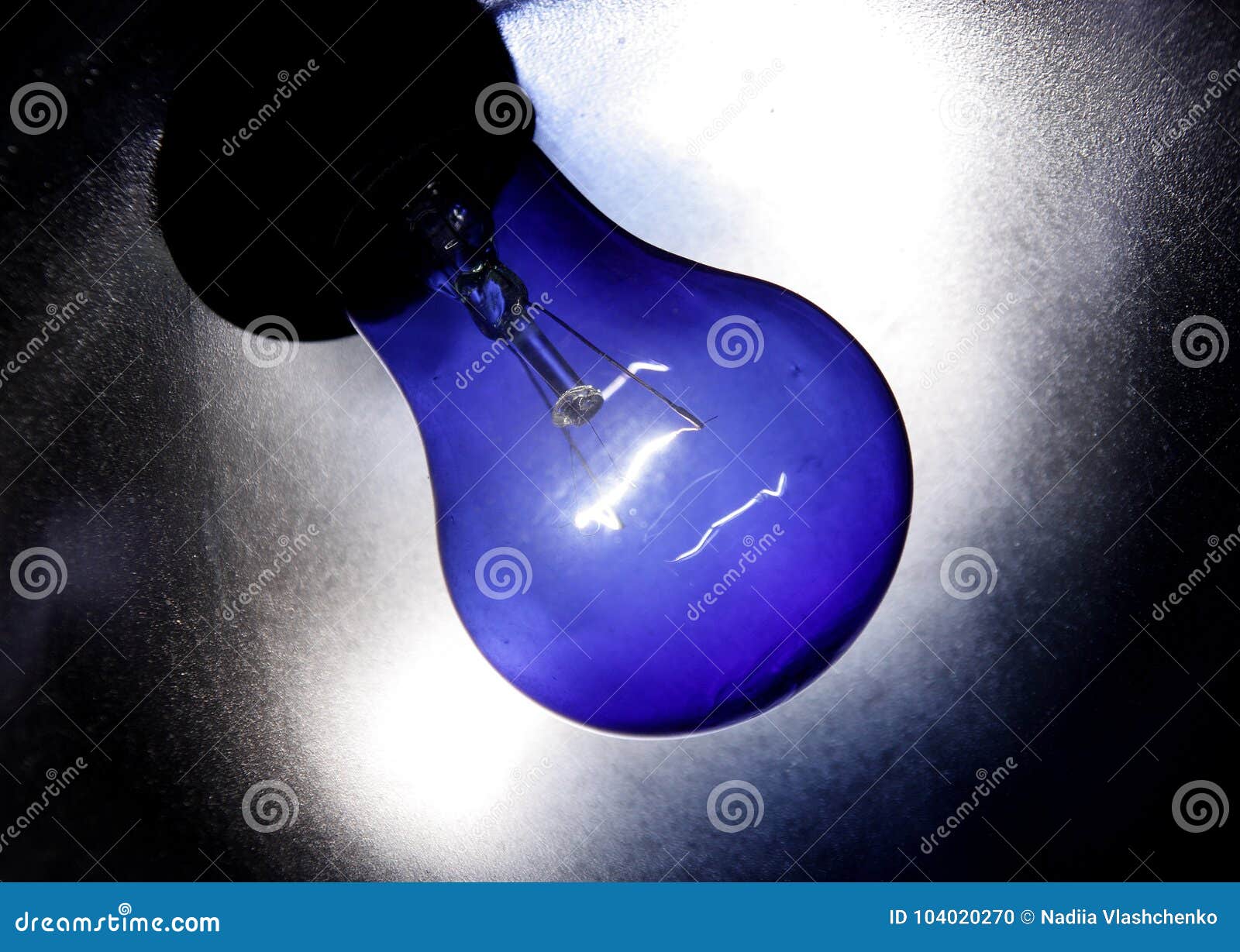 Dark blue lamp stock photo. Image of bright, minin, elaboration - 104020270