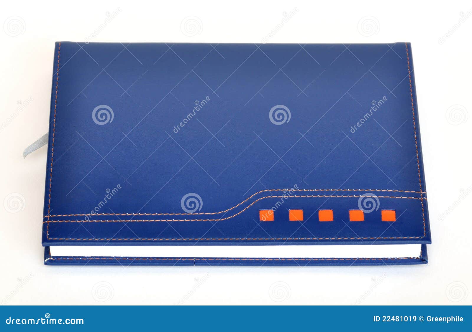 Dark blue leather notebook stock image. Image of notepad - 22481019