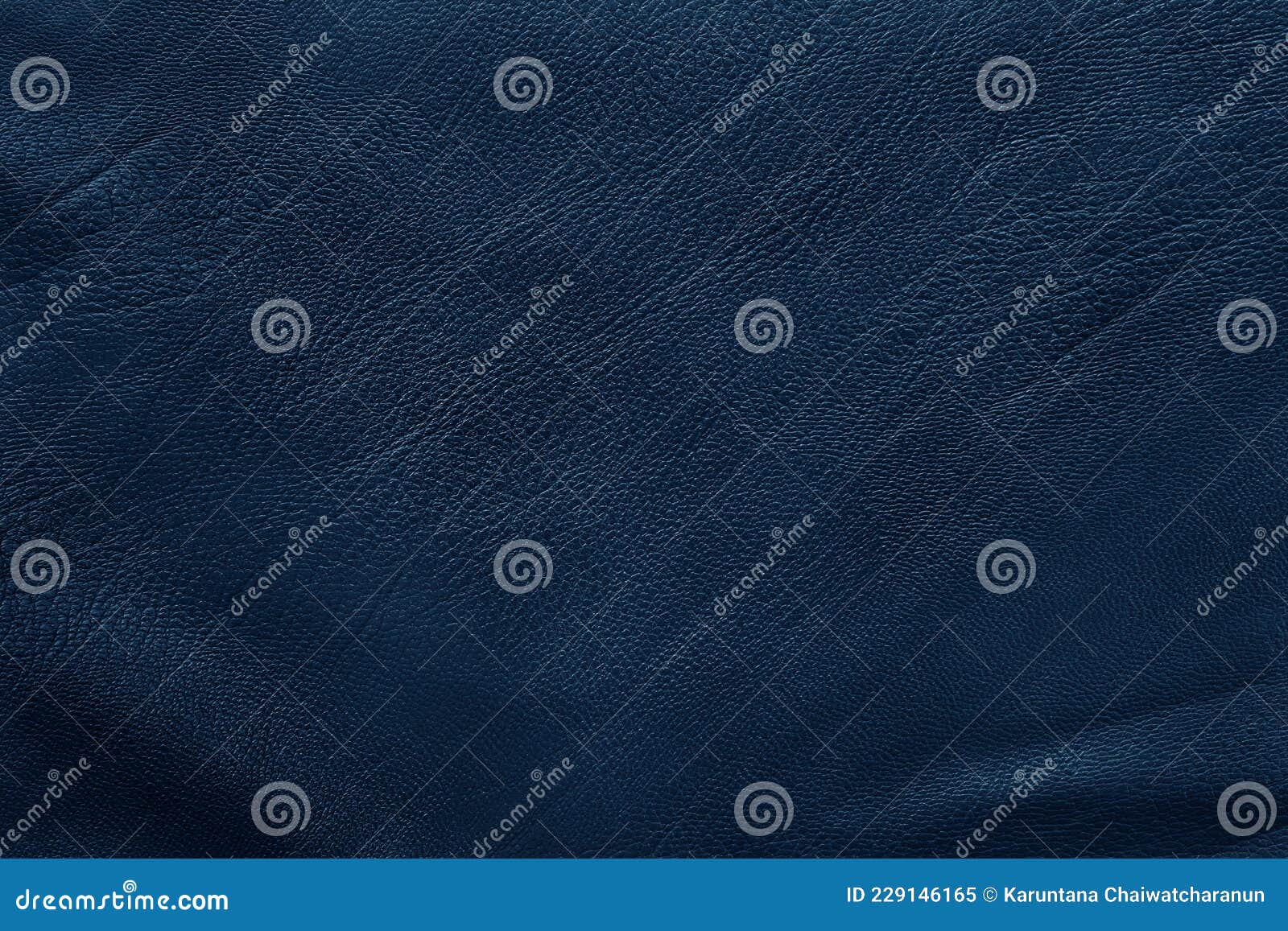 Dark Blue Leather Texture Background with Seamless Pattern Stock Image ...