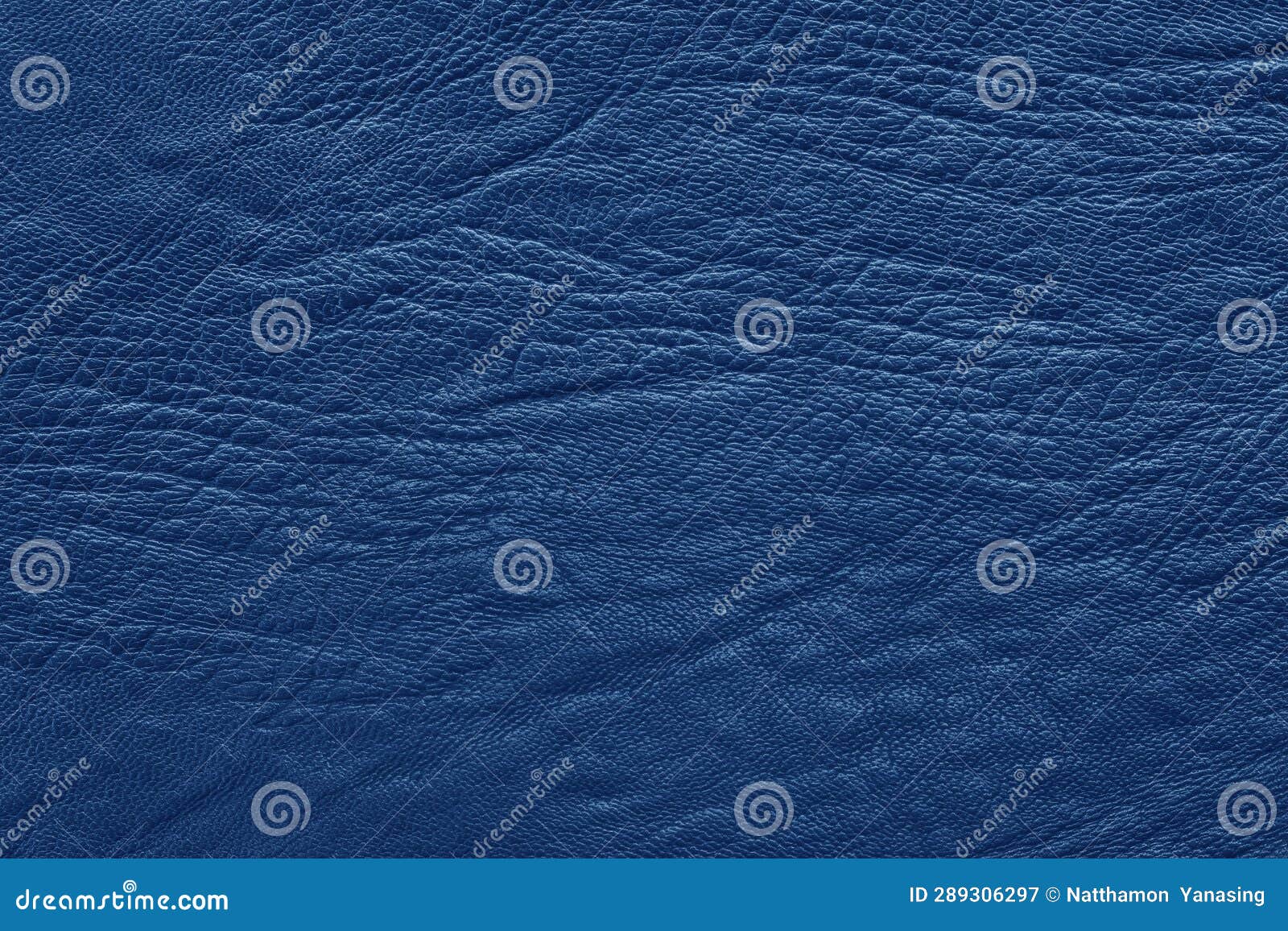 Dark Blue Leather Texture Background with Seamless Pattern and High ...