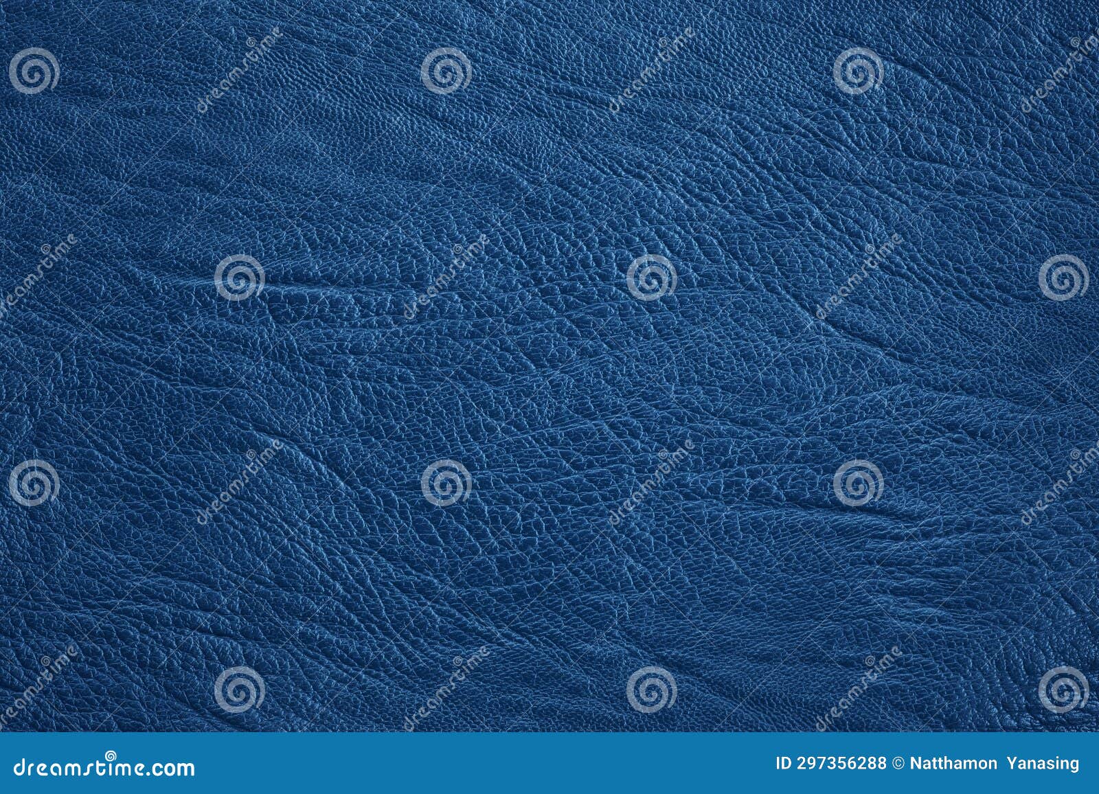 Dark Blue Leather Texture Background with Seamless Pattern and High ...