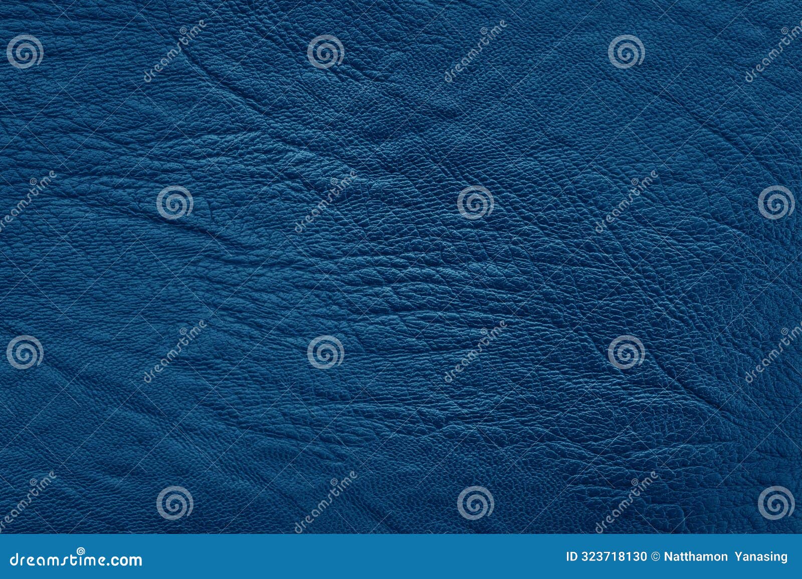 Dark Blue Leather Texture Background with Seamless Pattern and High ...