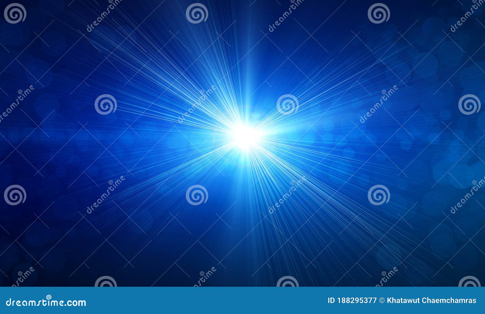 Dark Blue and Light of Lens Flare Stock Image - Image of background ...