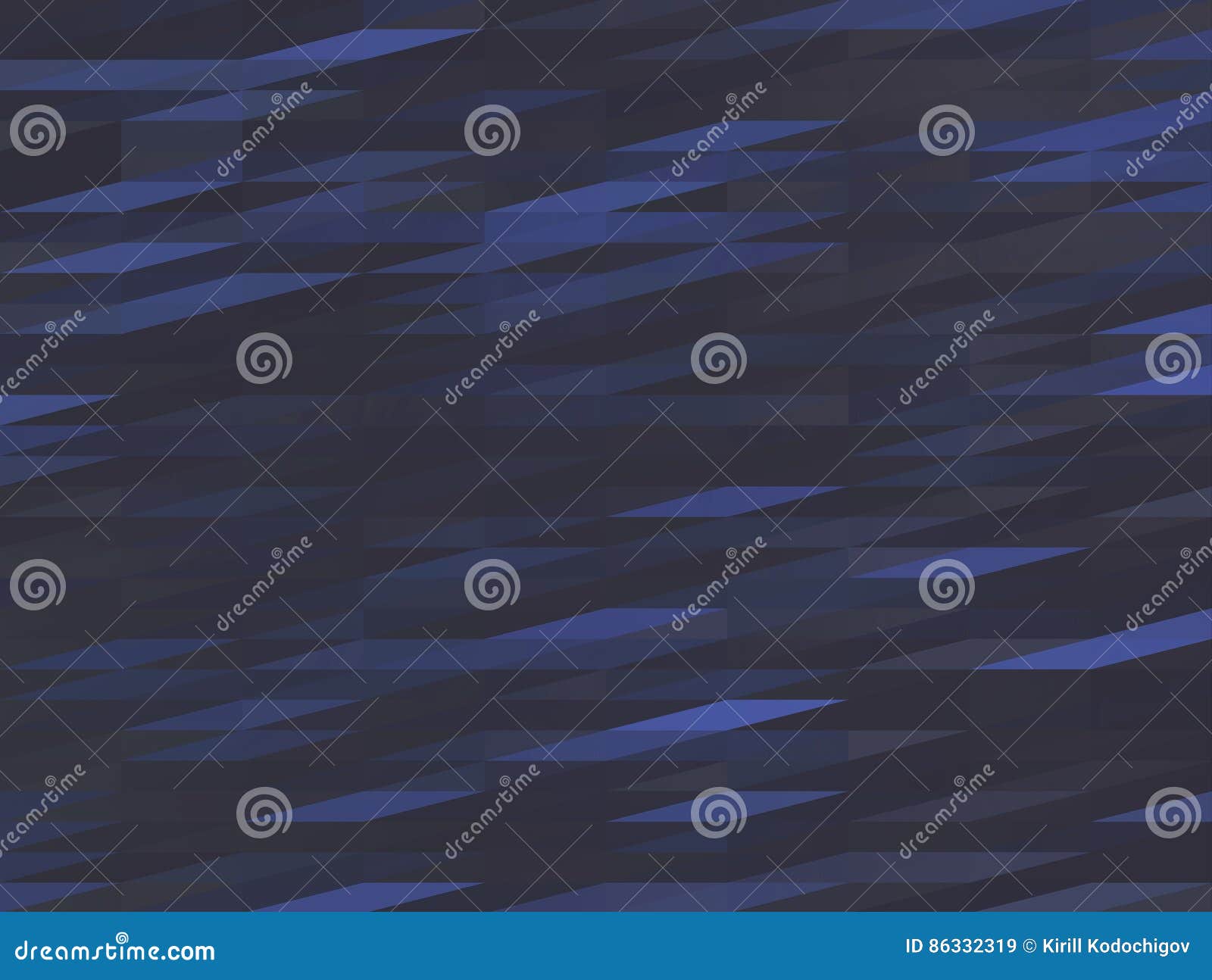 Dark Blue Low-poly Background, Polygonal Triangular Grey Wave Stock ...