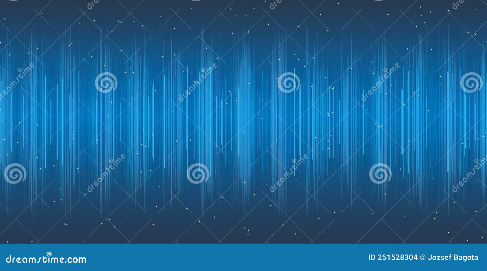 Dark Blue Modern Style Minimalist Vertical Stripes Pattern On Starry ...