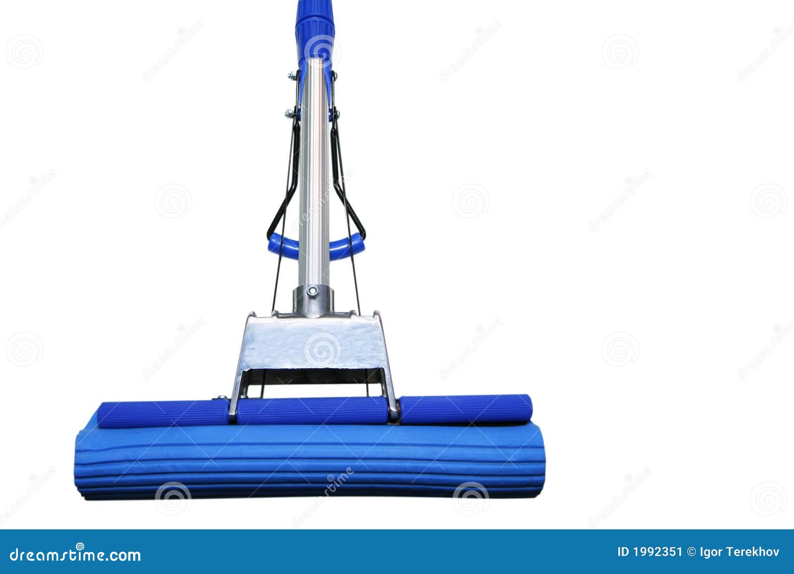 Dark blue mop stock image. Image of view, clean, isolated - 1992351