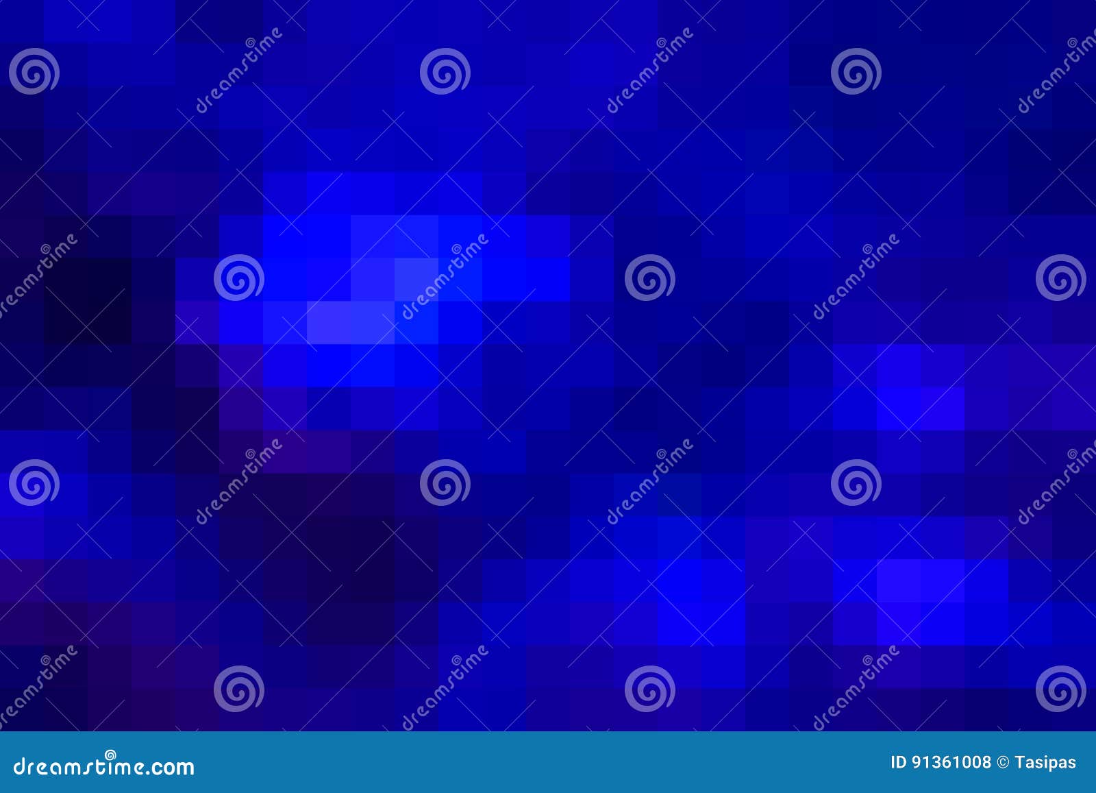 Dark Blue Mosaic Square Tiles Background Stock Vector - Illustration of ...