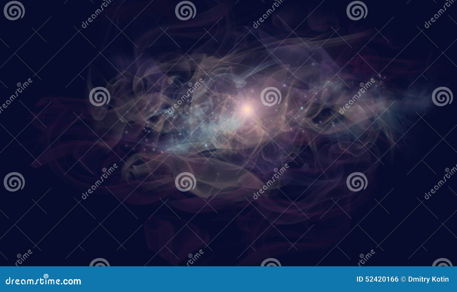 Dark blue nebula stock illustration. Illustration of celestial - 52420166