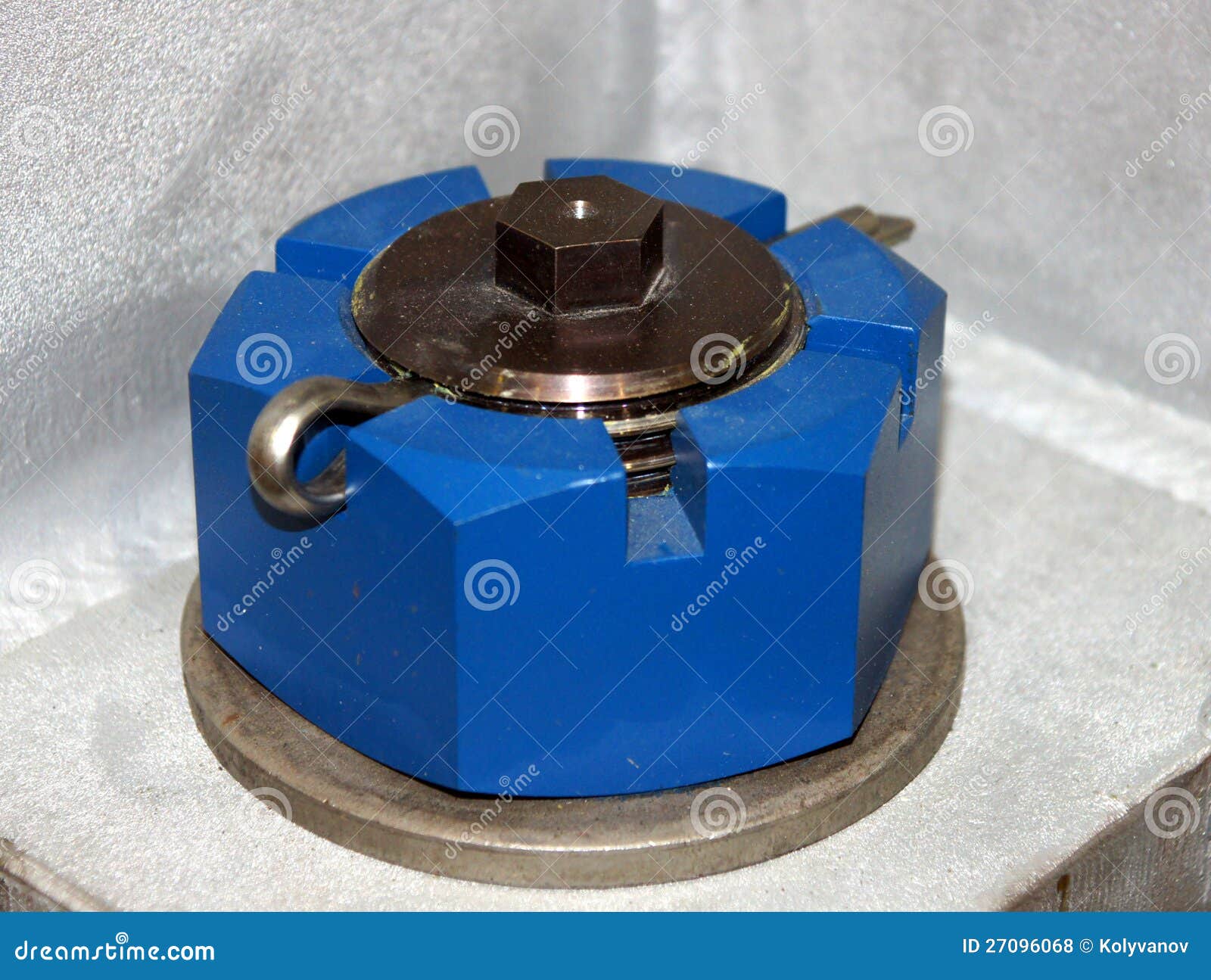 Dark blue nut stock photo. Image of construction, equipment - 27096068