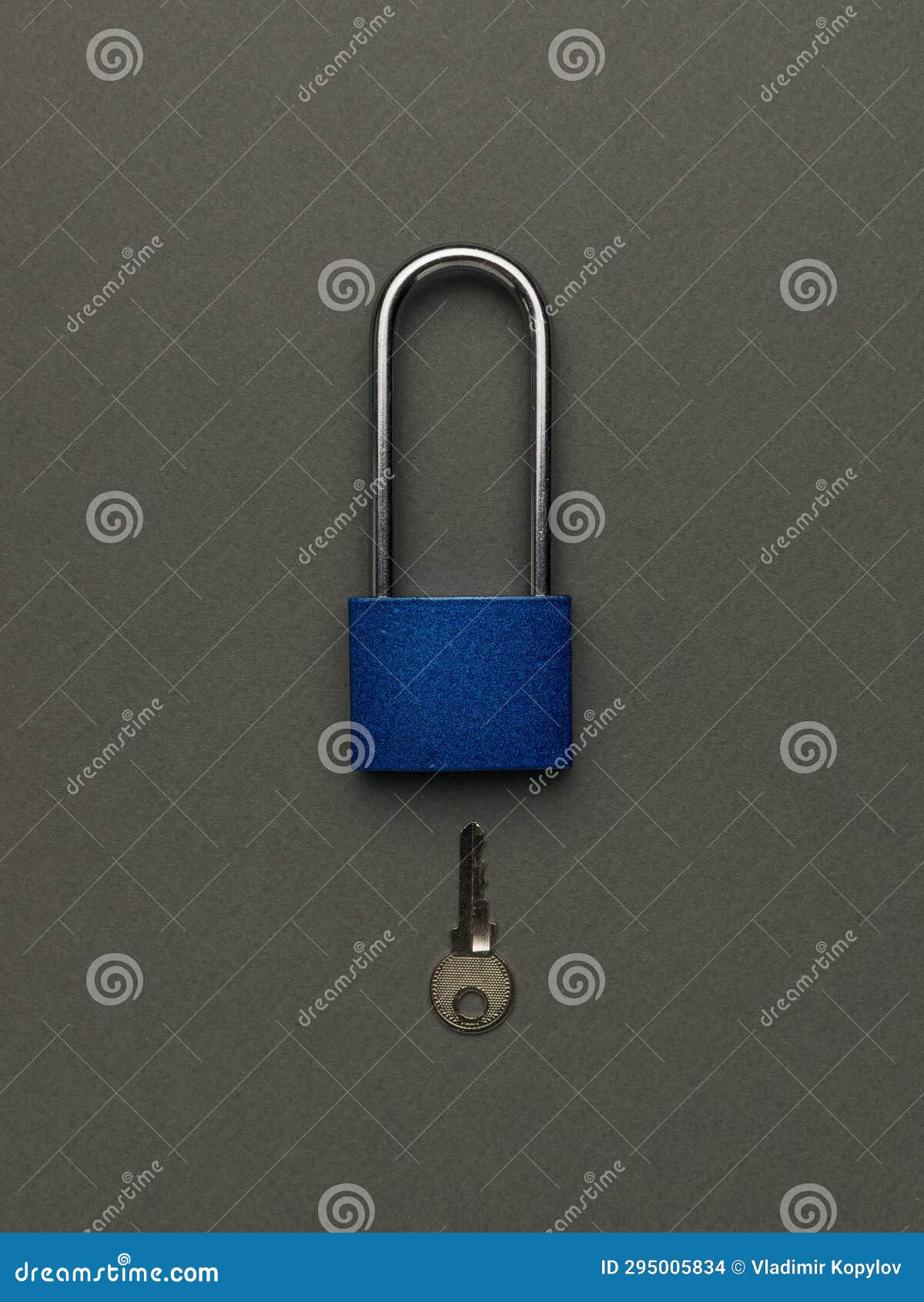 Blue Padlock On Steel Door. Royalty-Free Stock Image | CartoonDealer ...