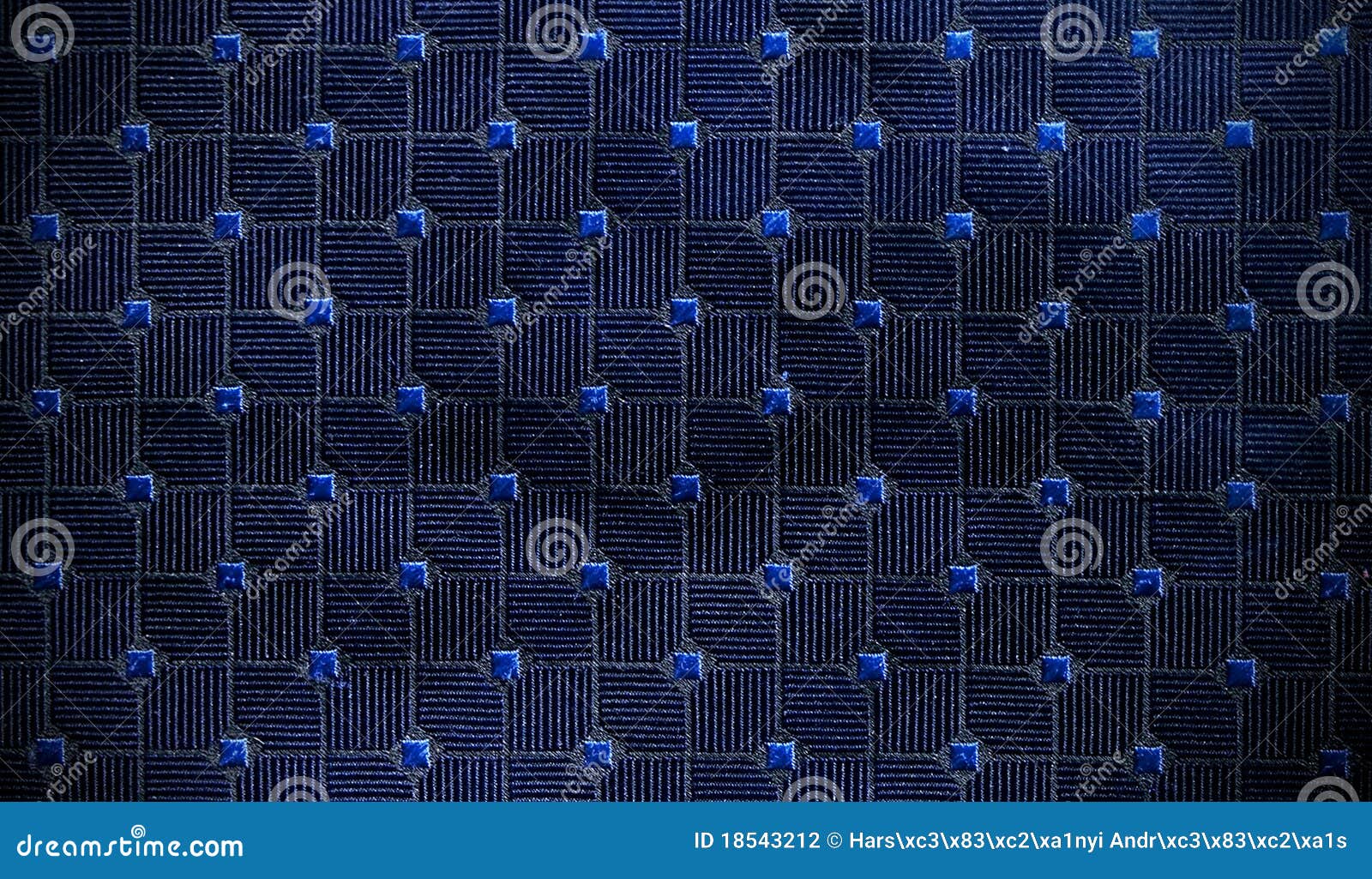 Dark blue patterned fabric stock photo. Image of royal - 18543212