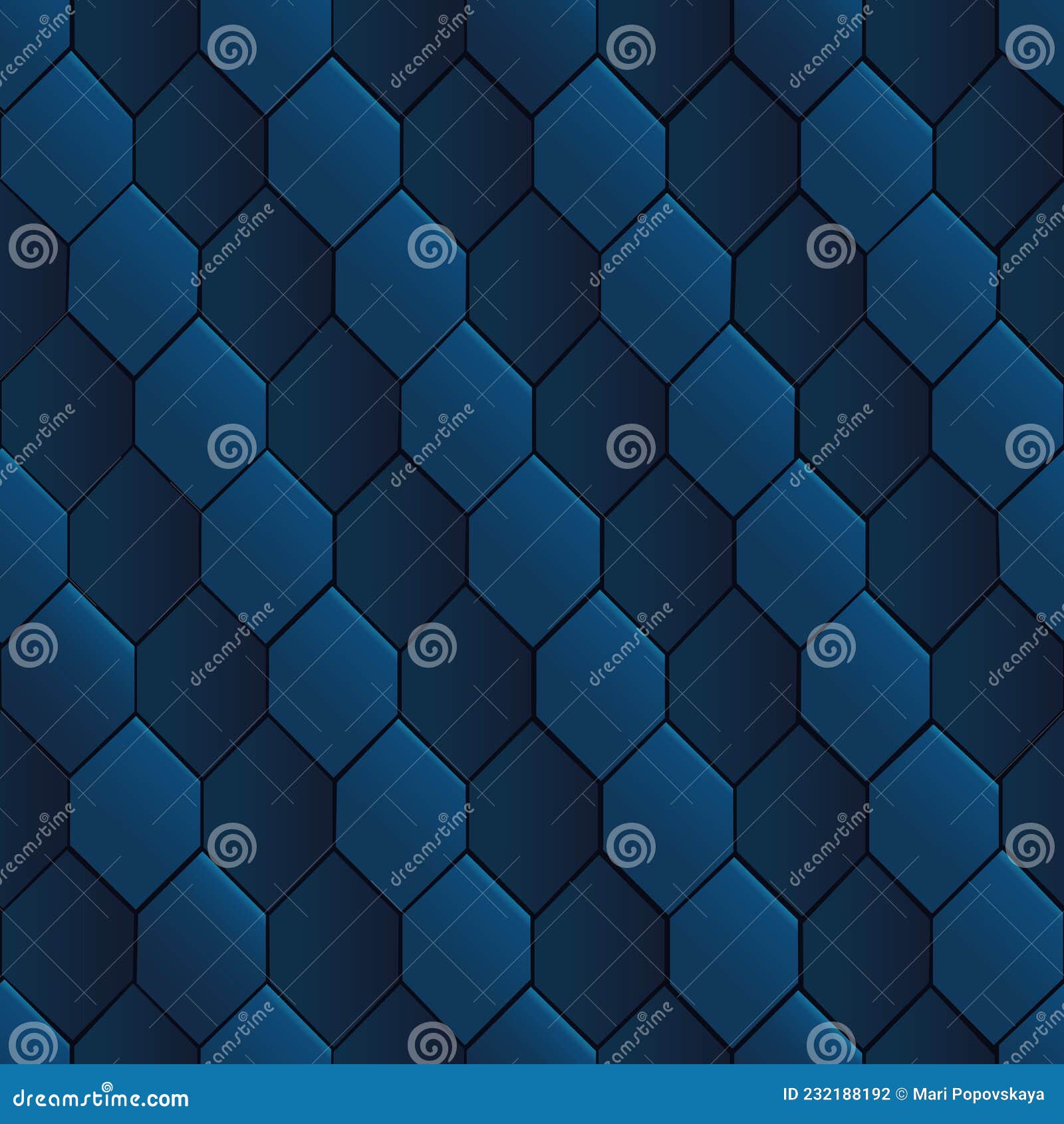 Blue Pentagonal Prism Basic Simple 3d Shape Isolated On White Background, Geometric Pentagonal ...