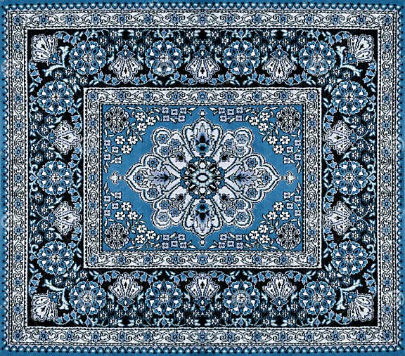 Dark blue persian carpet stock image. Image of floor - 45509009