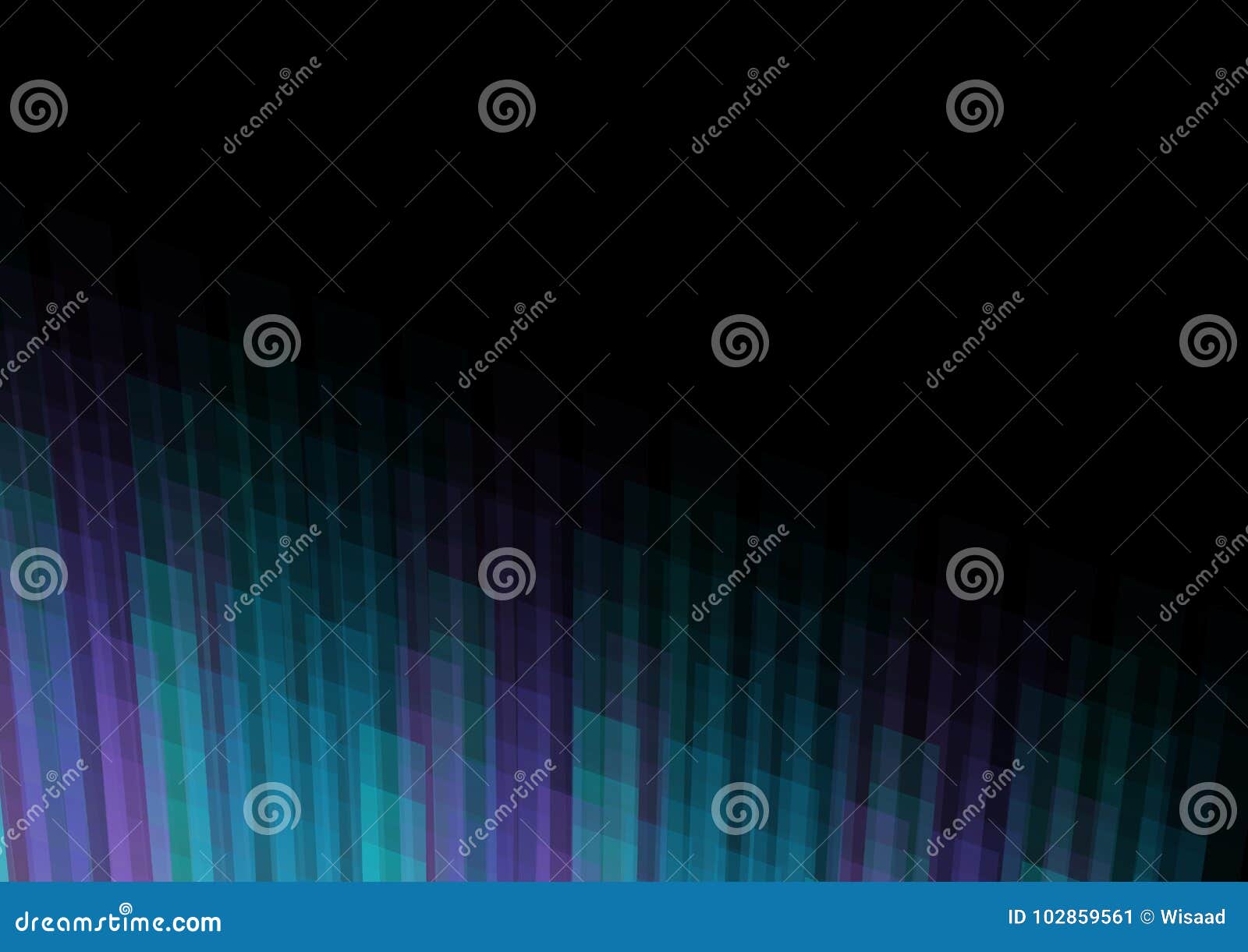 Dark Blue Pixel Bar Corner Abstract Background Stock Vector ...
