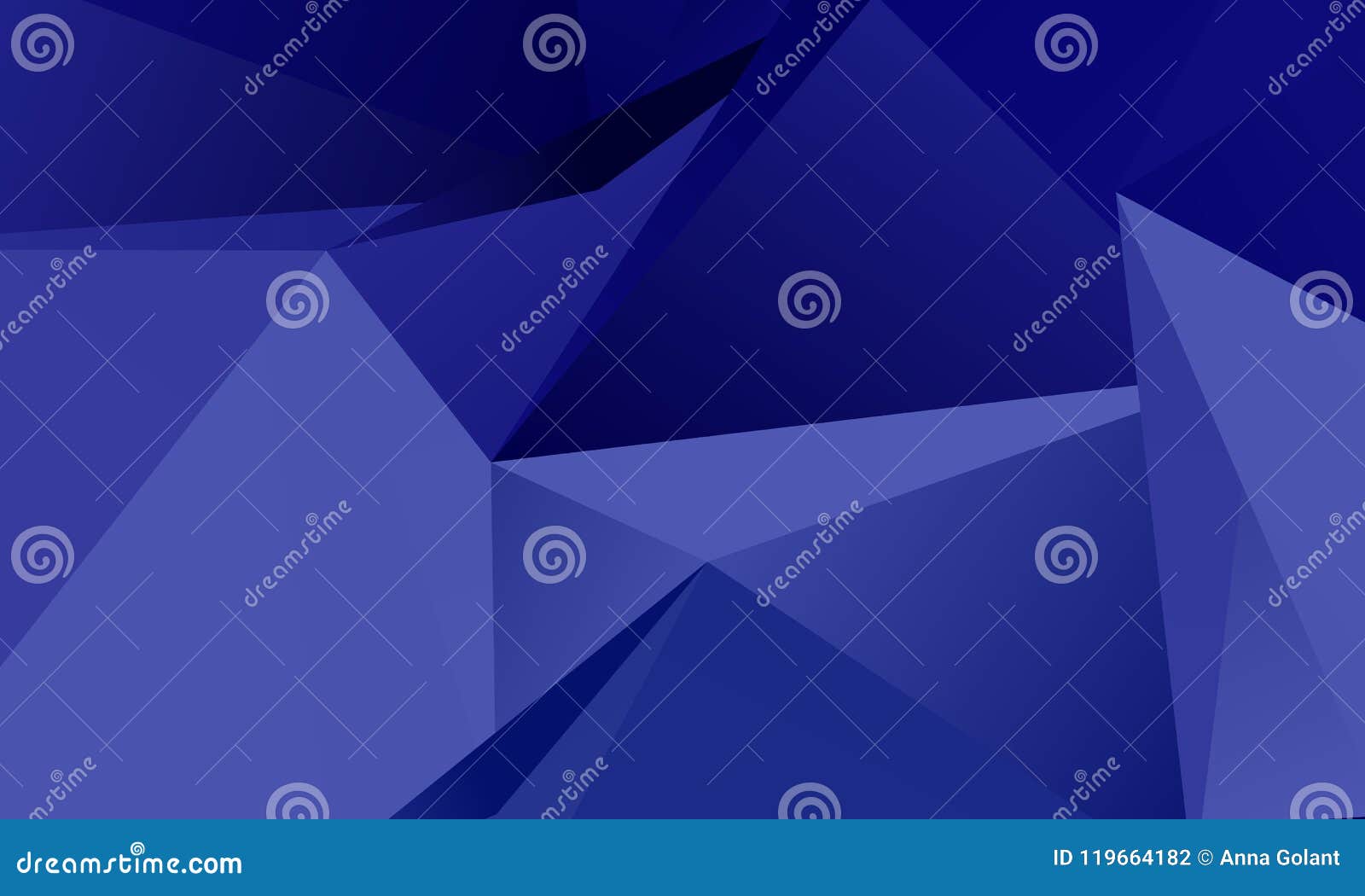 Dark Blue Polygon Background with Triangles of Different Shape and Size ...