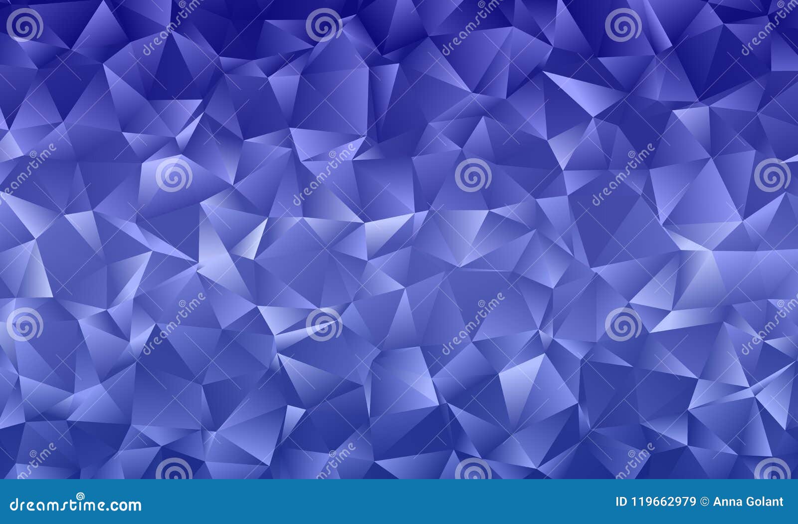 Dark Blue Polygon Background with Triangles of Different Shape and Size ...