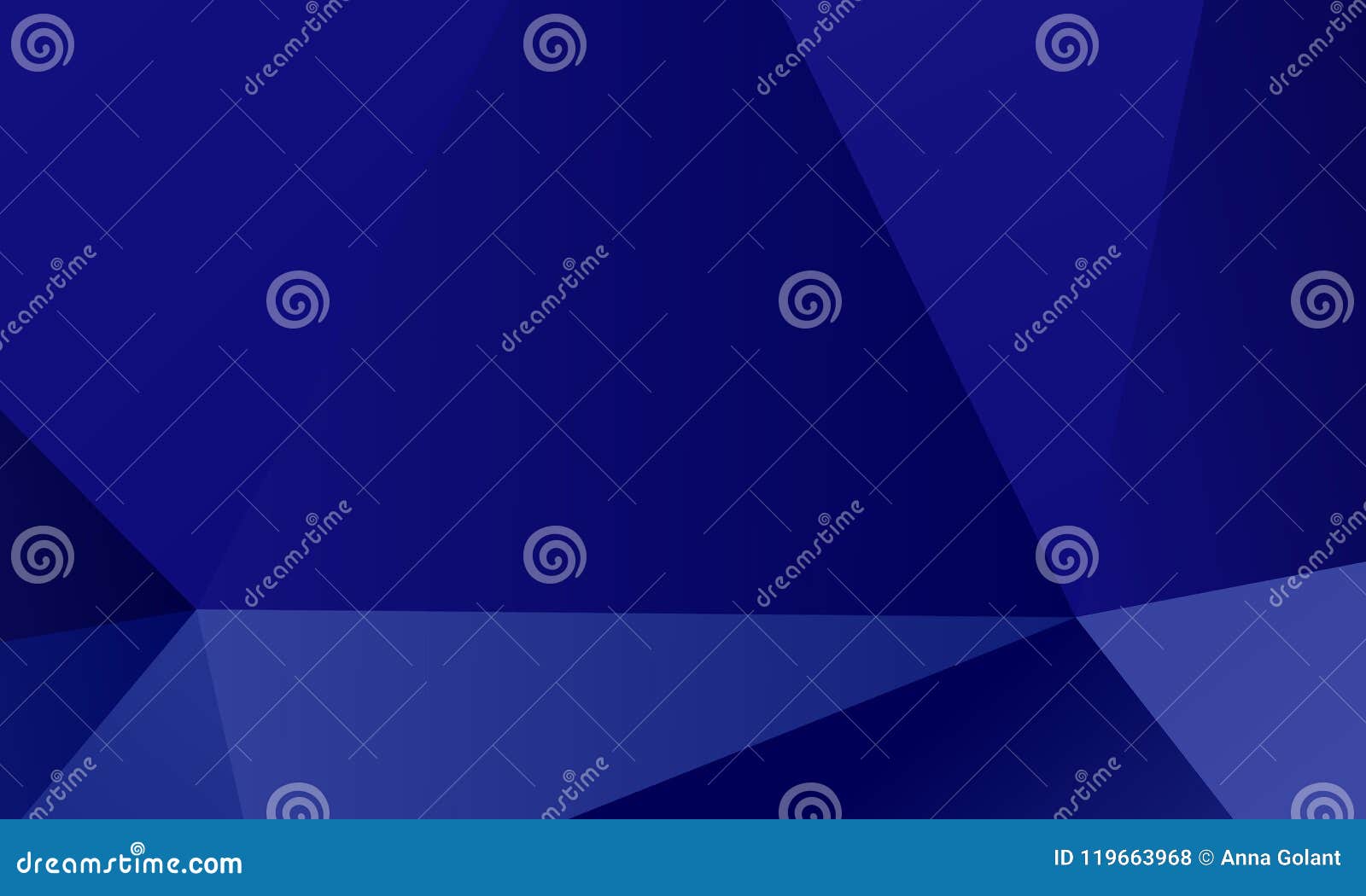 Dark Blue Polygon Background with Triangles of Different Shape and Size ...