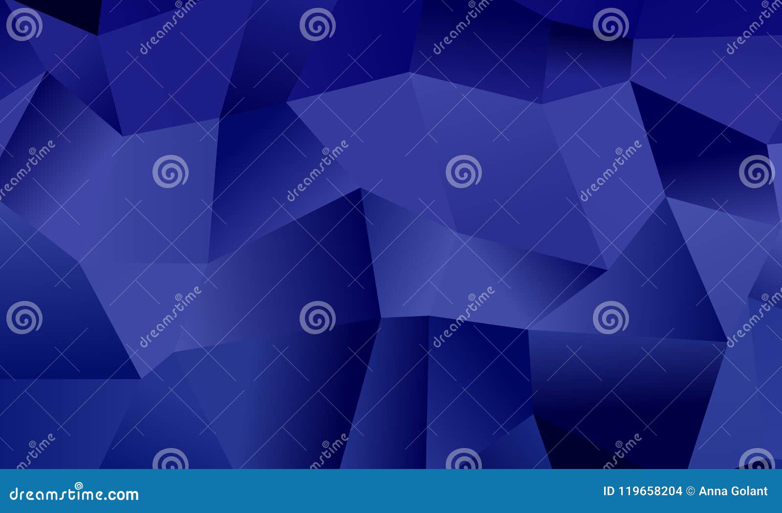 Dark Blue Polygon Background with Triangles of Different Shape and Size ...