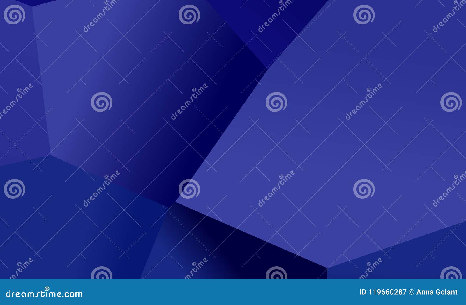 Dark Blue Polygon Background with Triangles of Different Shape and Size ...