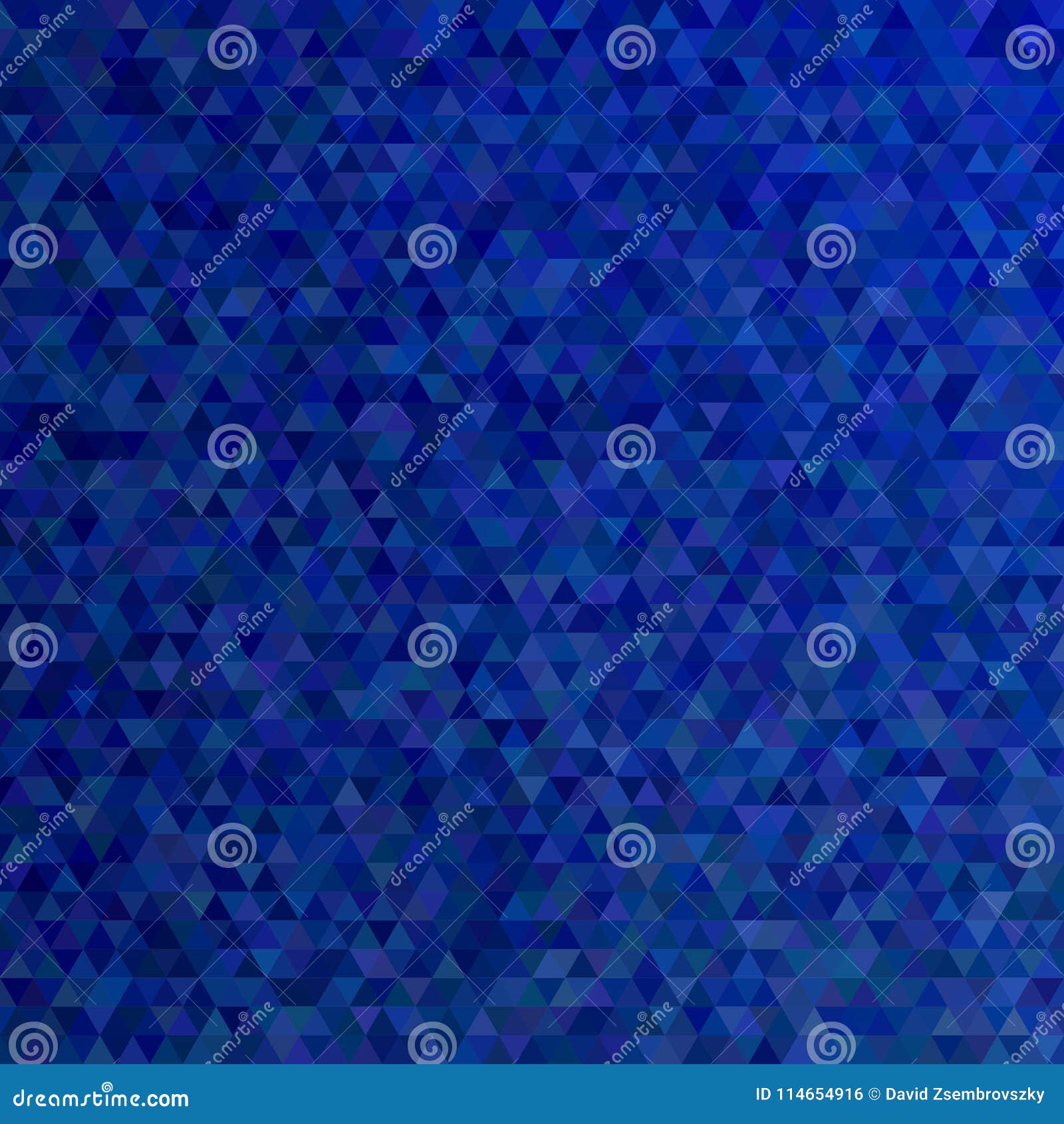 Dark Blue Polygonal Abstract Tiled Triangle Background - Modern Vector ...