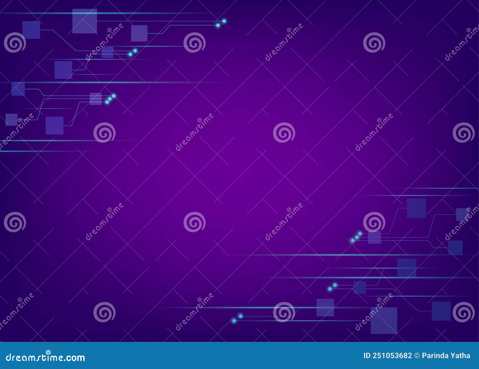 Dark Blue and Purple in Metaverse Concept Background Stock Vector ...