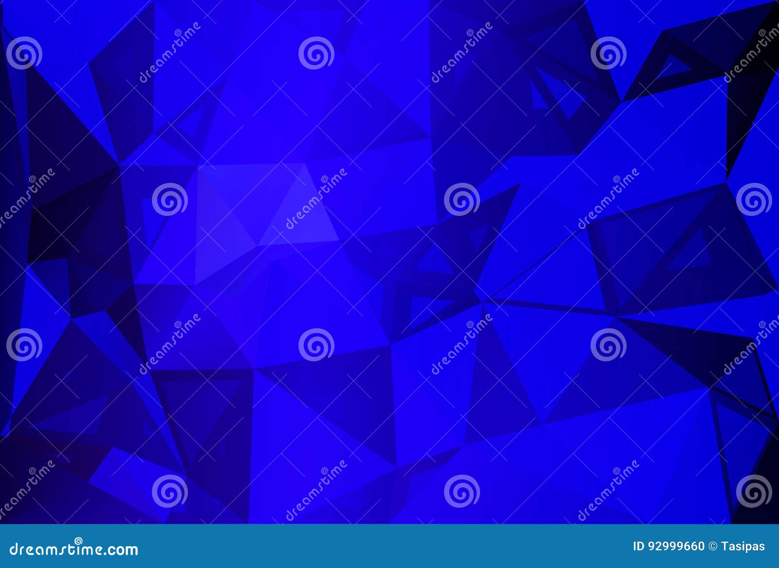 Dark Blue Random Sizes Low Poly Background Stock Vector - Illustration ...