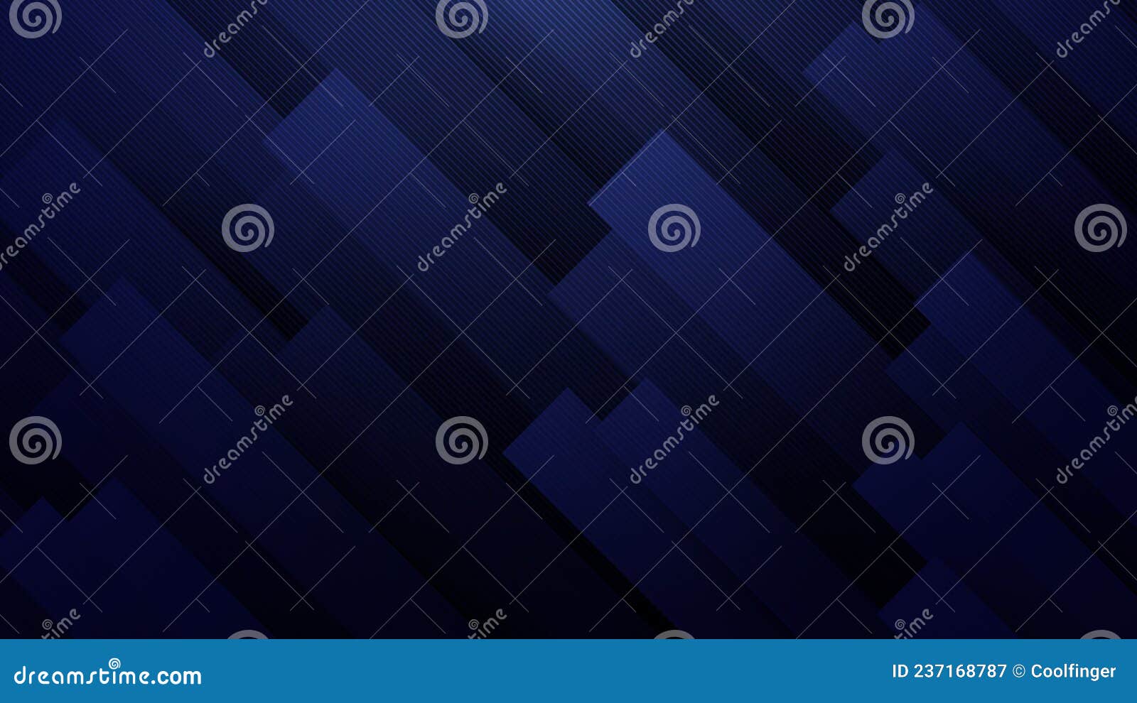 Dark Blue Rectangle Geometric Shapes with Lines Abstract Background ...