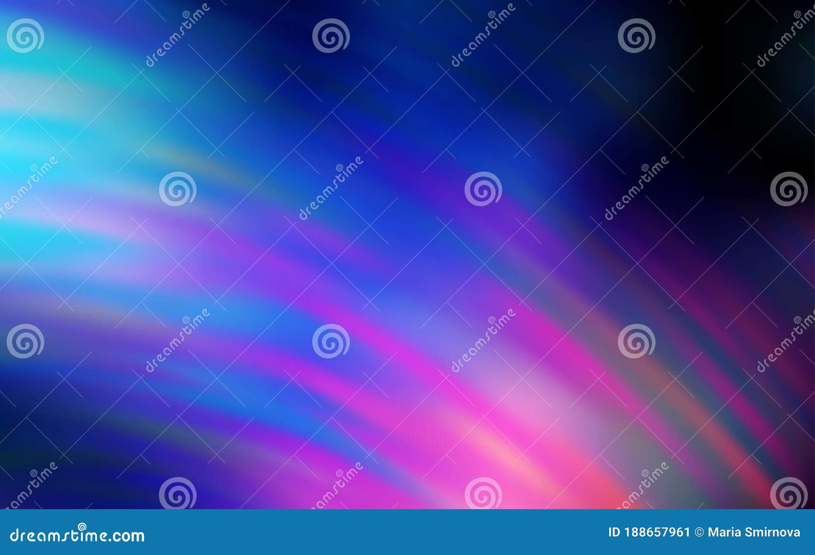 Dark Blue, Red Vector Backdrop with Bent Lines. Stock Vector ...