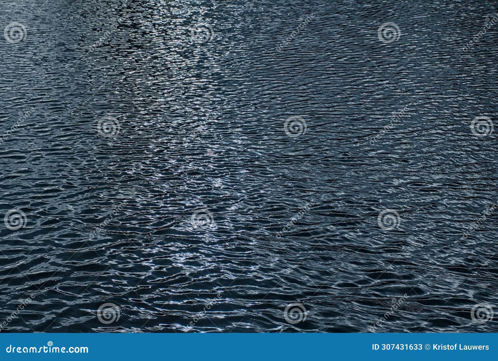 Deep Blue Rippling Water Surface Background Stock Image - Image of calm ...