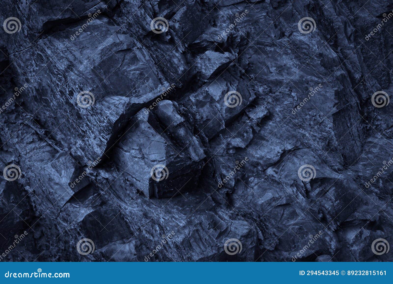 Dark Blue Rock Basalt Texture. Rough Mountain Surface. Close-up. Stone ...