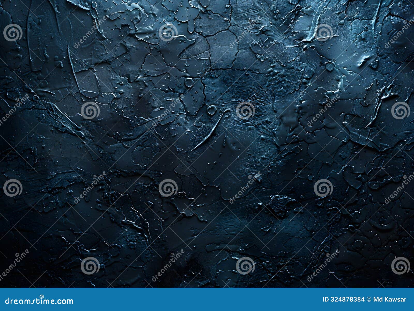 Dark Blue Rough Texture Wall Background Stock Illustration ...
