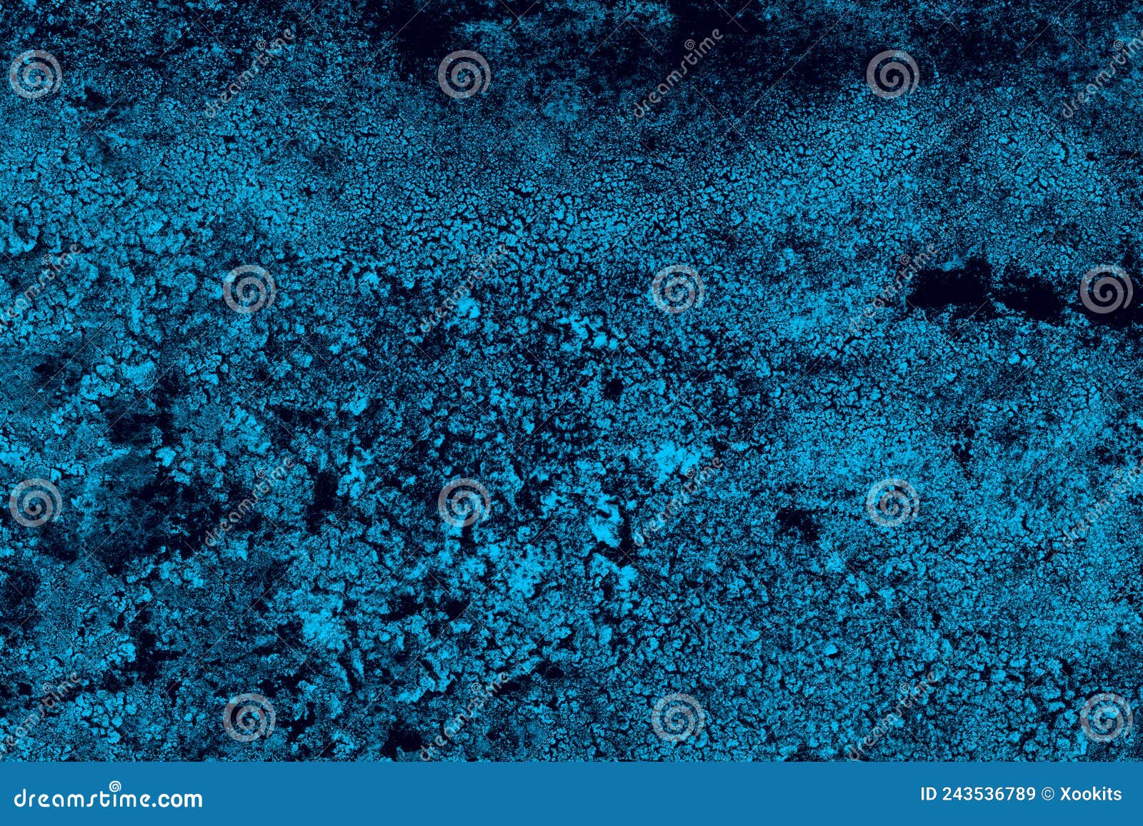 Dark Blue Rugged Surface of Damaged Concrete Wall for Texture ...